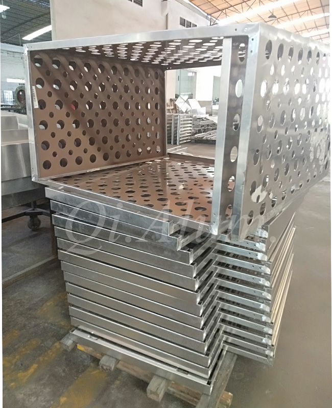 Metal Aluminum air conditioner fan cover、aluminum metal air conditioner