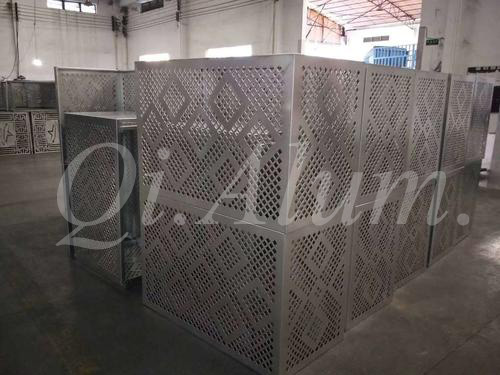 Customized Exterior Aluminum Metal Air Conditioner Cover