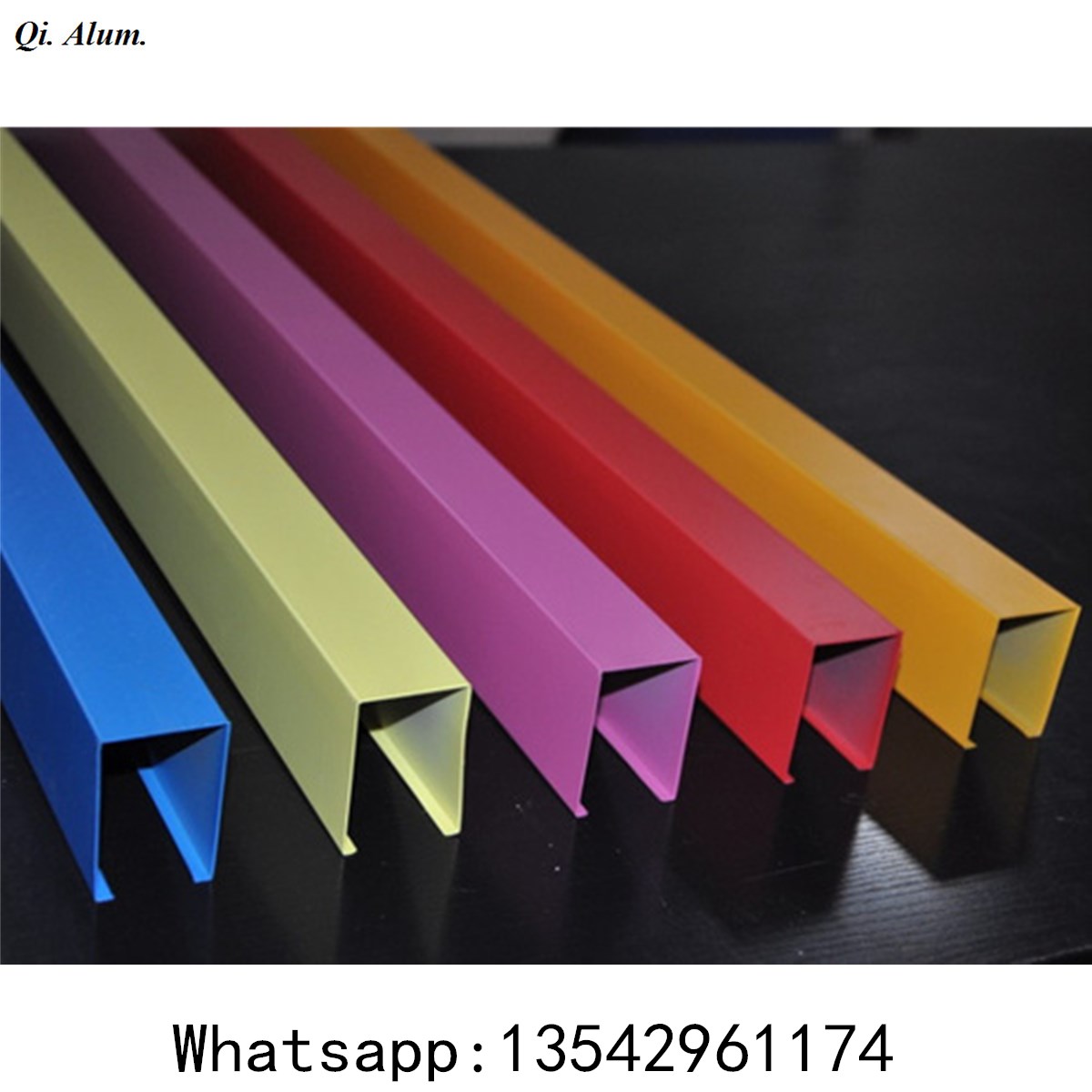 Aluminum ceiling U Channel Aluminum tube for conference rooms amd ...