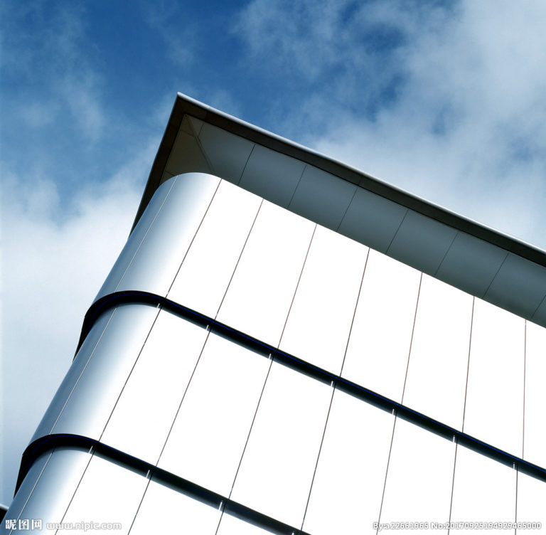 aluminum double curved solid panel decoration、aluminum panel/sheet