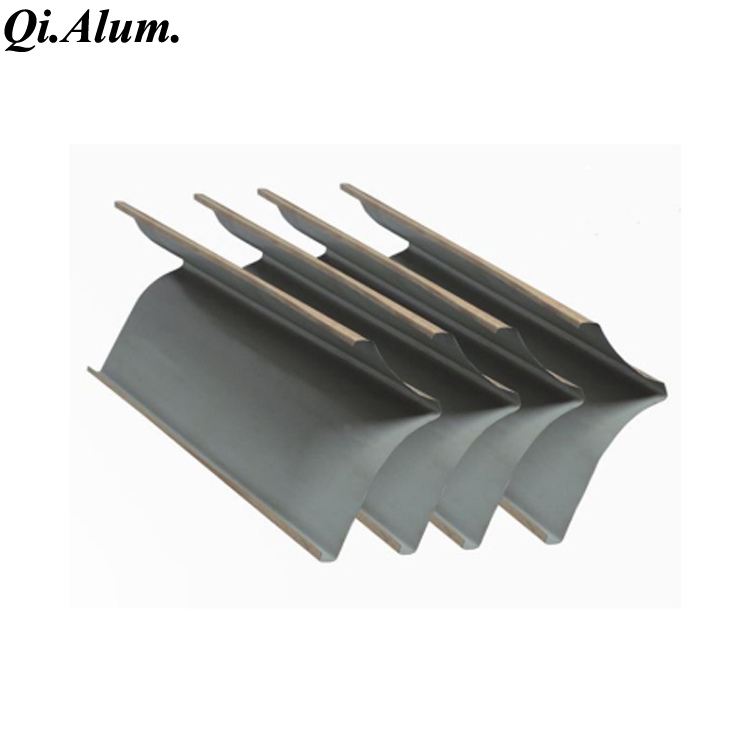 V shape aluminum decorative office clip metal baflle ceiling