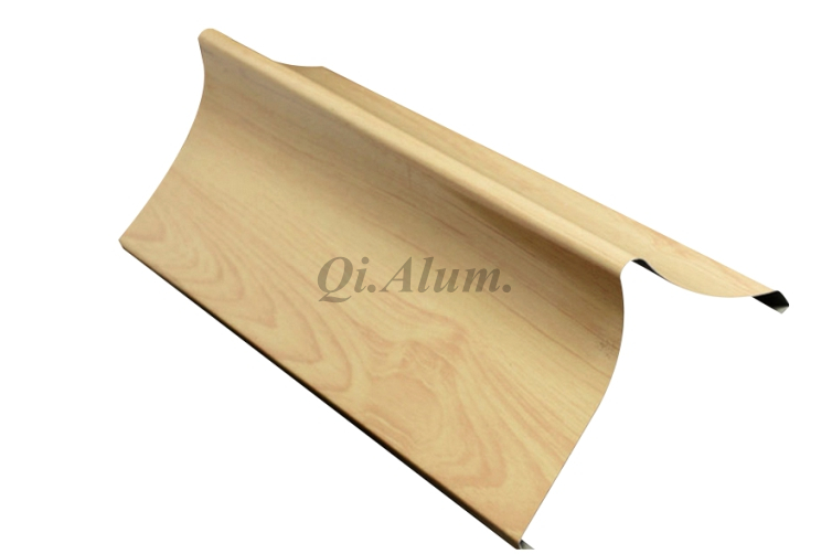 V shape aluminum decorative office clip metal baflle ceiling