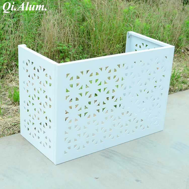 Perforated Aluminum Air Conditioner Cover For Protection