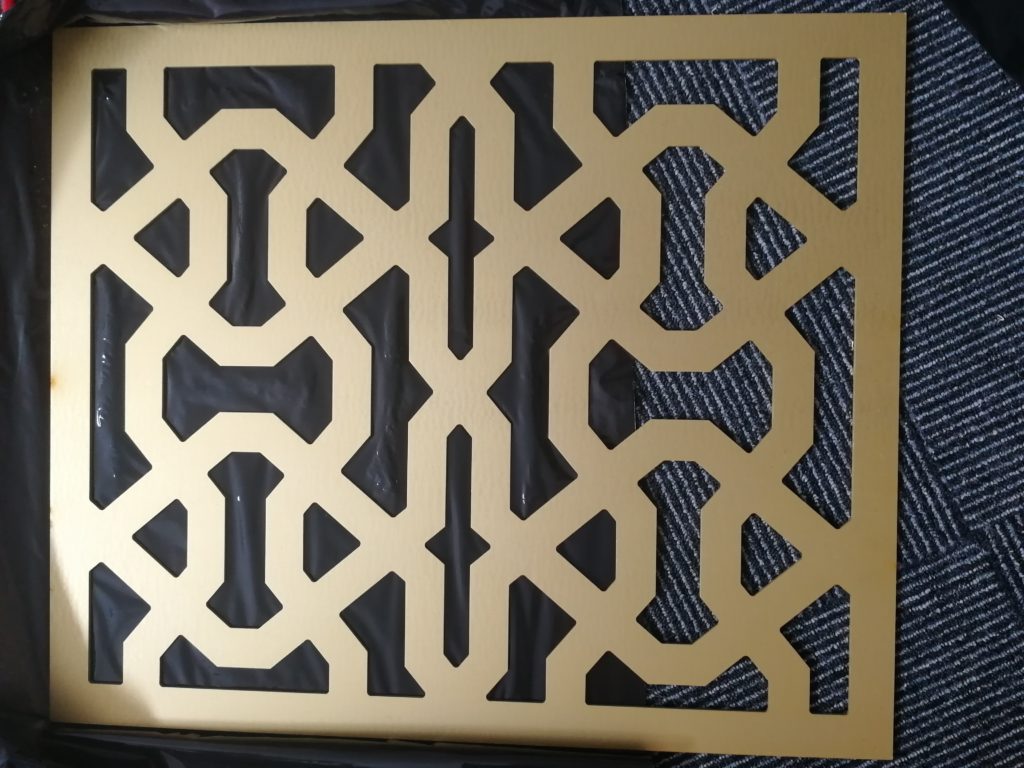 Building exterior decorative aluminum mashrabiya panel - Aluminum ...