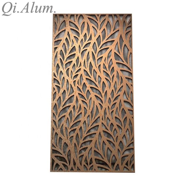 the latest pattern architecture aluminum screen fence