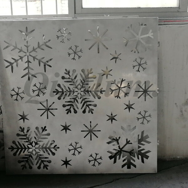 Curved Aluminum Perforated Column Metal Panel、clad sheet
