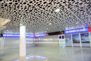 Triangle Perforated Aluminum Cladding Wall Panel - we are aluminum ...