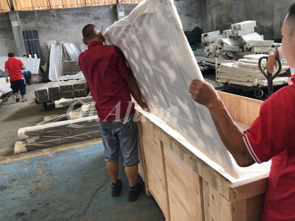 Triangle Perforated Aluminum Cladding Wall Panel