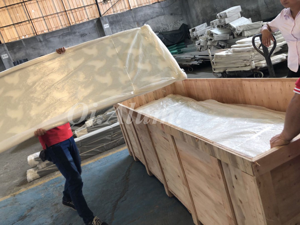 Triangle Perforated Aluminum Cladding Wall Panel