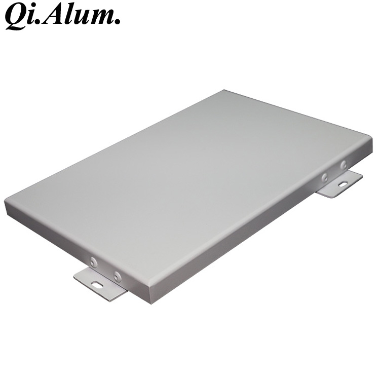 Mall Exterior Aluminum Solid Panel For Facade、solid aluminum panels