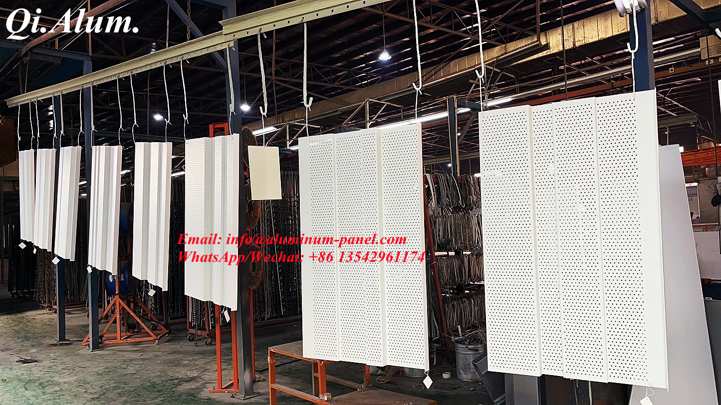 Wood Grain Special-shaped Aluminum Arc Panel To Drawings To Deepen