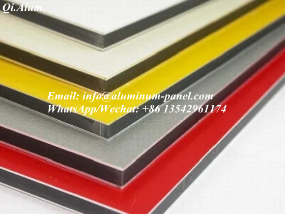 Solid Color Aluminum Composite Panels For Building Materials