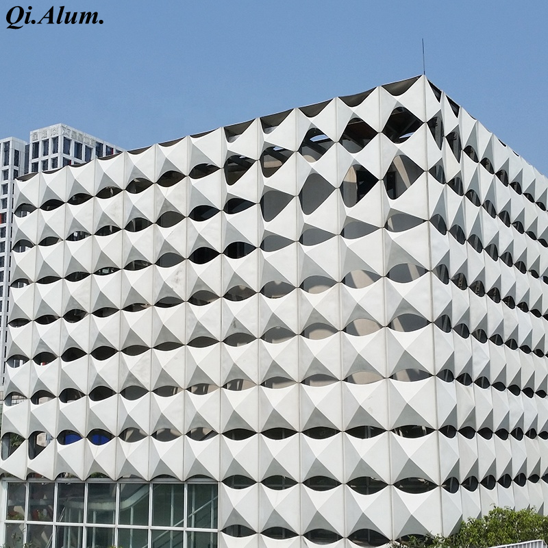 Aluminum ceiling molding board concave and convex aluminum veneer