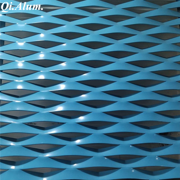 Aluminum Small Hole Etched Perforated Metal Mesh Sheet With PVDF Coating