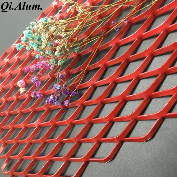 Diamond Hole Expanded Metal Mesh Sheets Aluminum Decorative Wire Mesh ...
