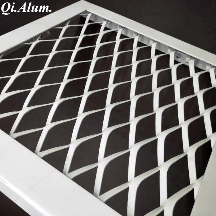 Aluminium Grid Expanded Metal Mesh for Door and Security Fence