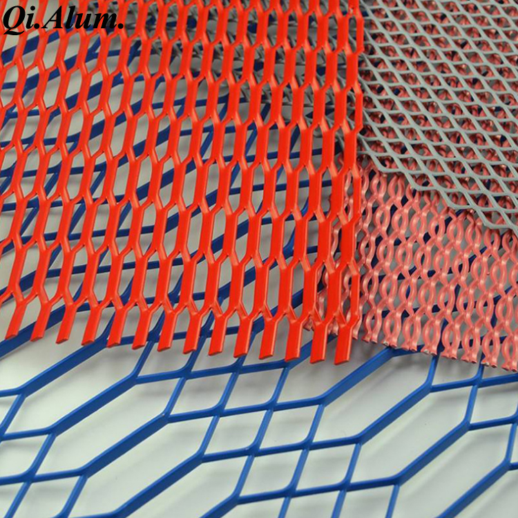 Aluminum Ceiling Expanded Metal Mesh China PVDF Paint Panel