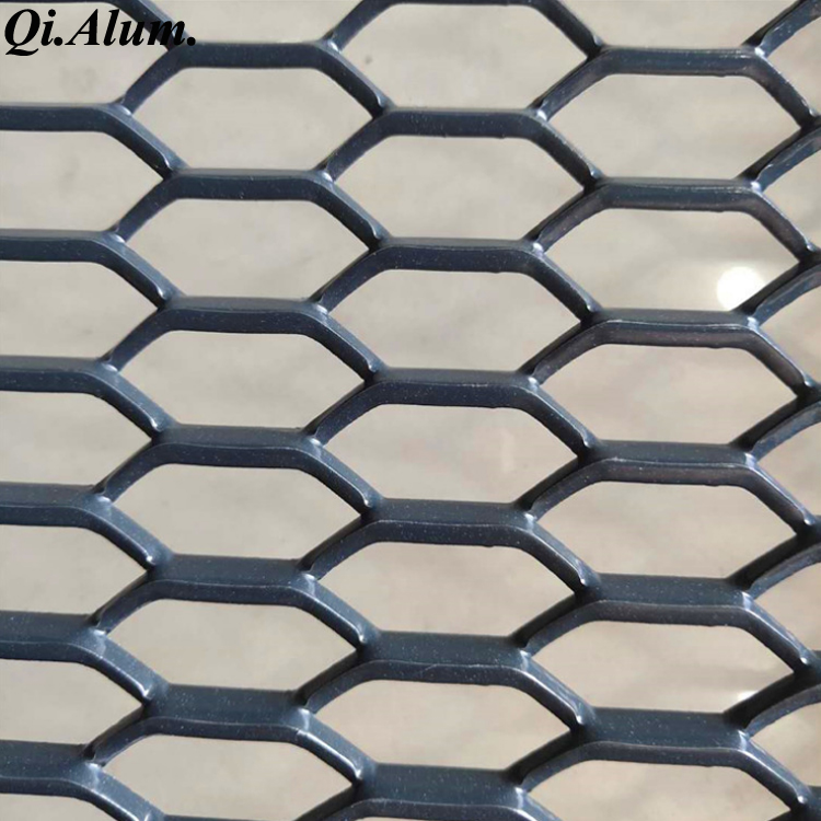 AA1050 Aluminum Mesh Screen Plate PVDF Coating Aluminum Decorative Mesh