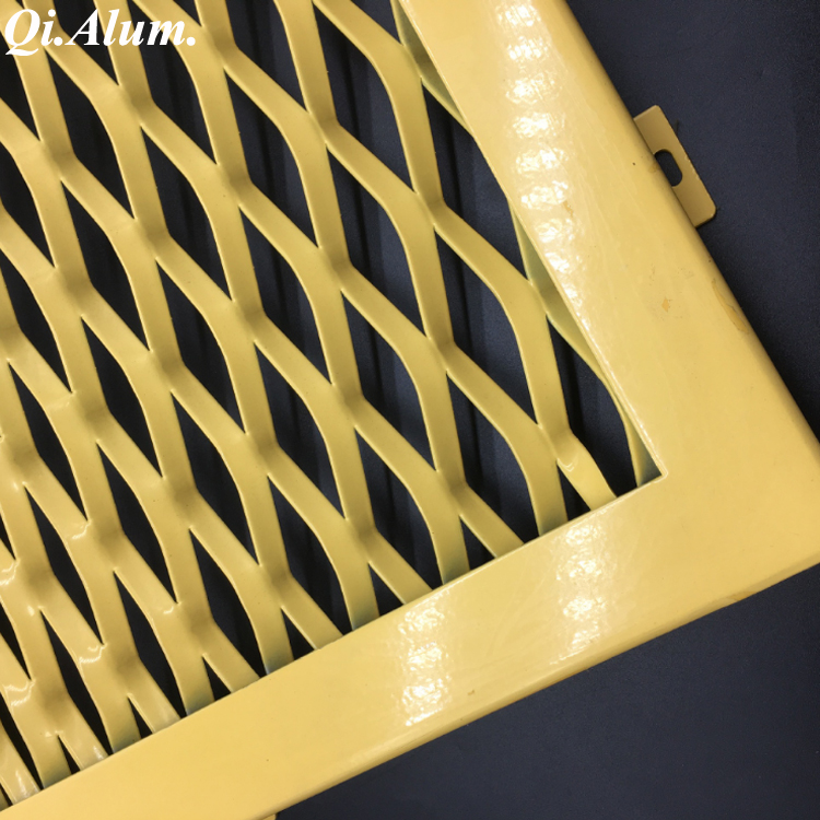 Exterior Expanded metal mesh cladding/aluminum metal cladding