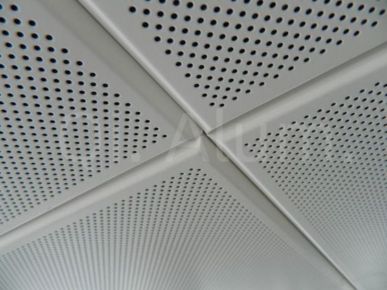 Morden architecture facades panel Aluminum perforated solid panel