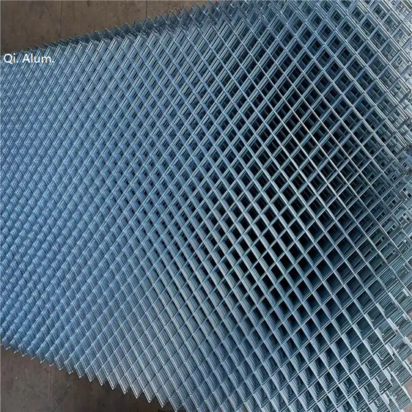 Aluminum expanede panelmetal mesh sheet rolls grating in rhombus mesh