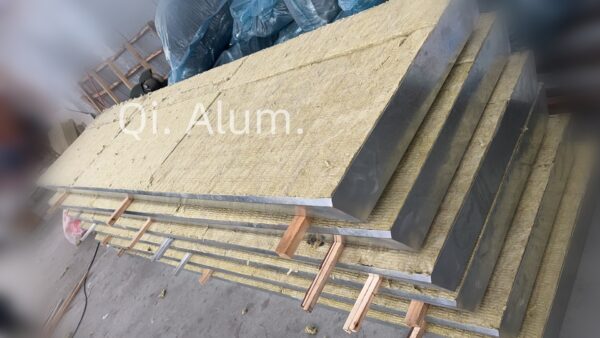 GI backpan 1mm galvanized steel sheet , rockwool