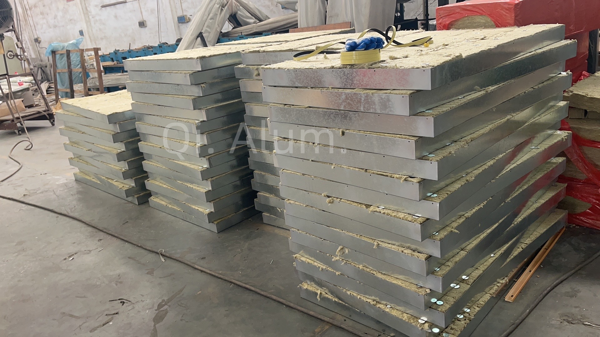 Backpan aluminum shadow box with strong corrosion resistance and UV ...