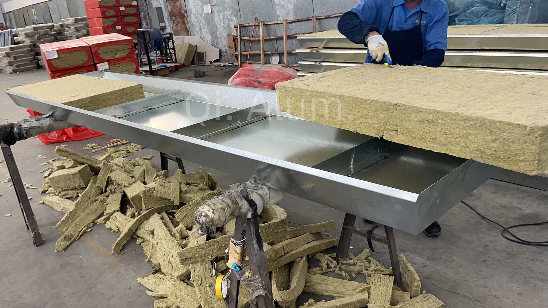 GI backpan 1mm galvanized steel sheet 15 years warranty