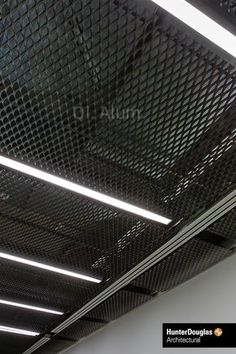Metal decorative wall perforated aluminum grid wire mesh ceiling panel