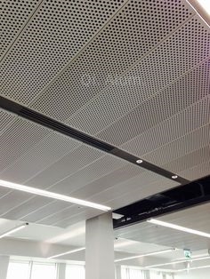 Metal decorative wall perforated aluminum grid wire mesh ceiling panel