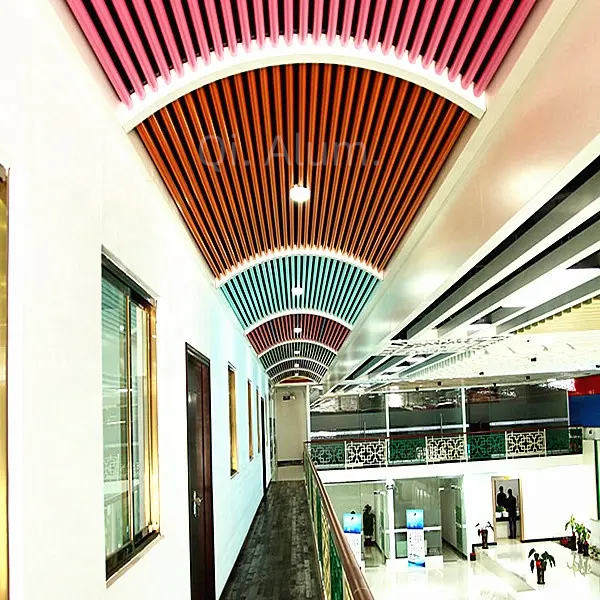0.9mm suspended ceiling round pipe metal false ceiling System