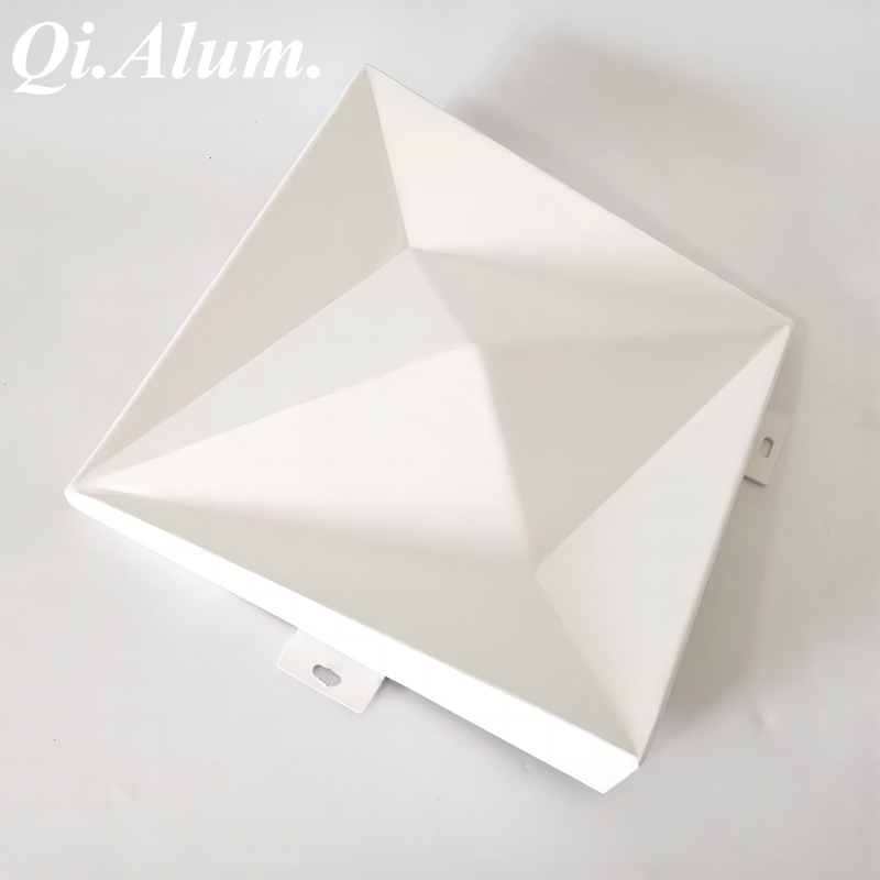 Novel Design Metal Texture 3D Aluminum Panel Building Materials