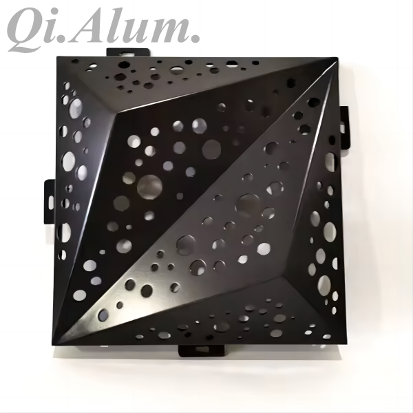 3D Exterior Wall Cladding Aluminum Wall Decoration Panels