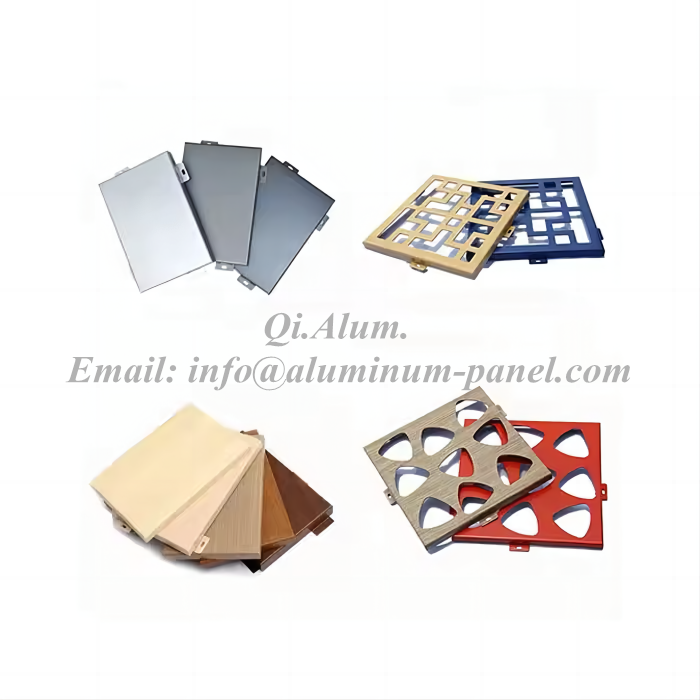 Exterior Aluminum Building Materials Facade Panel Wall Panel Projects