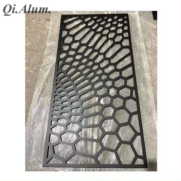 Outdoor Decorative Aluminum Exterior Laser Cut Metal Screen