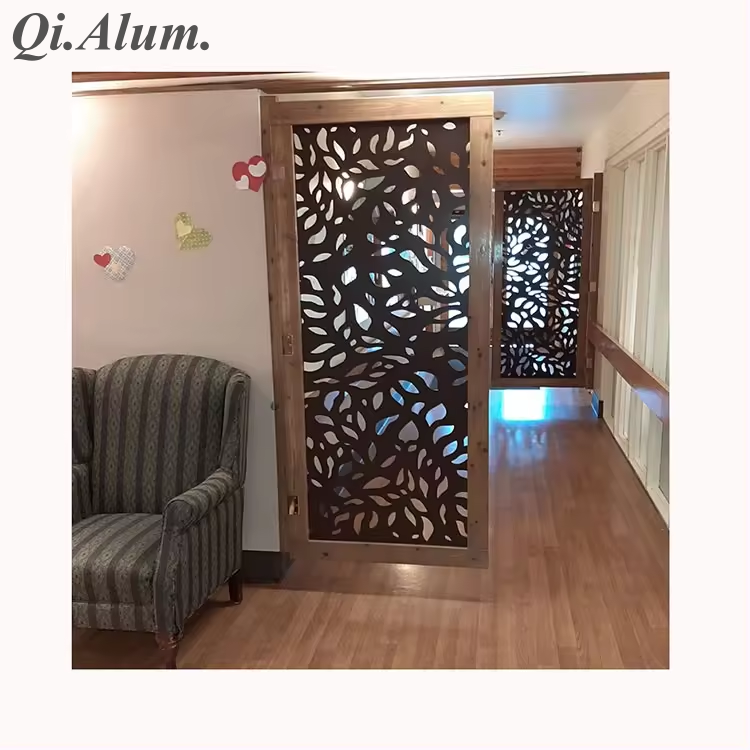 Aluminum Decorative Perforated Panel Room Partition Panel