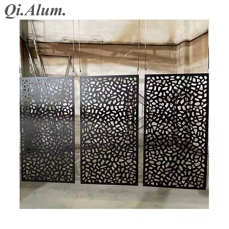 Interior Laser Cut Decorative Screen Aluminum Privacy Screen Porch
