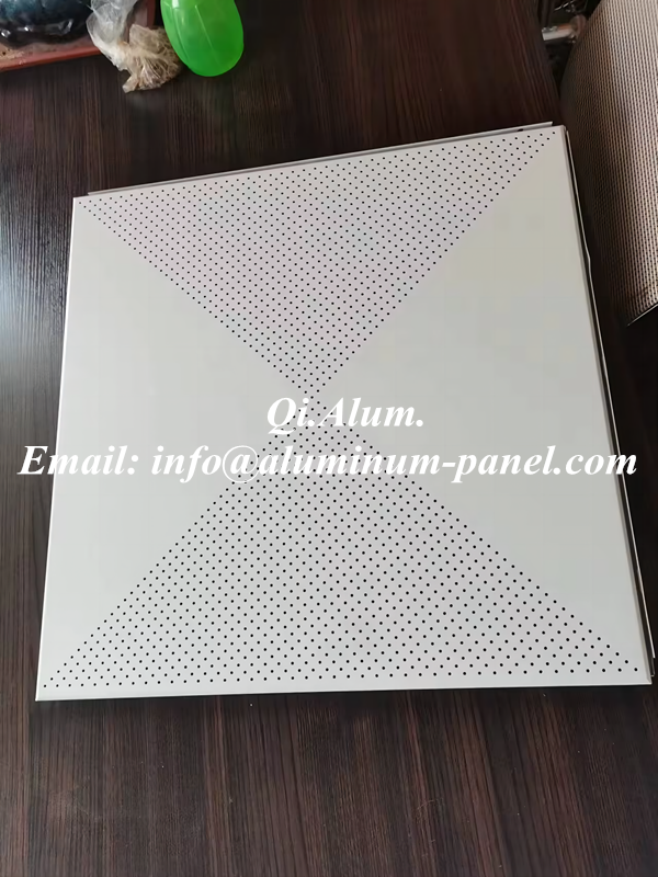 Aluminum Metal Building Material 2X2 Drop Ceiling Tiles Lay In Ceiling ...
