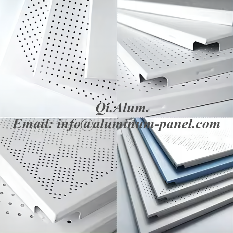 Aluminum Exterior Outdoor Shaped Decorated Suspended False Ceiling