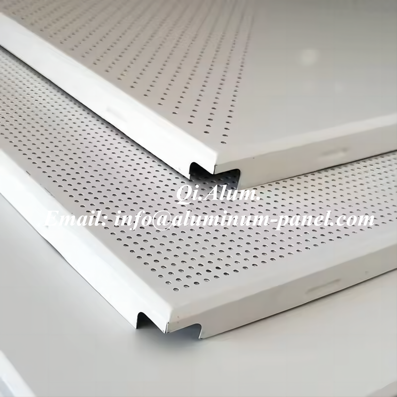 Aluminum Exterior Outdoor Shaped Decorated Suspended False Ceiling
