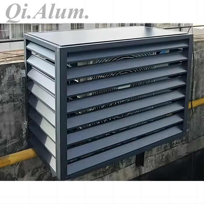 Aluminum Air Grilles Modern Outdoor Metal Conditioner Protect Cover