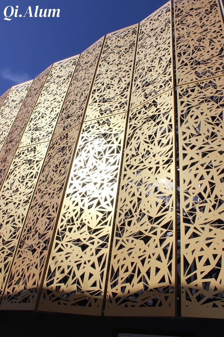 Building Materials fluorocarbon Solid Aluminum Panel