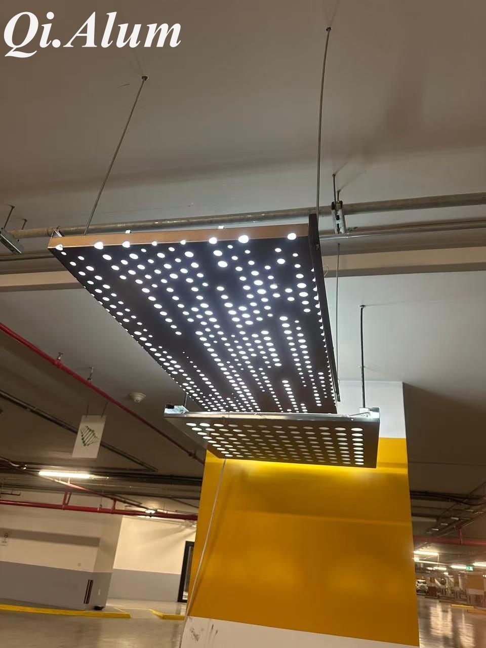 Aluminum Perforated Lighting Systems with LED